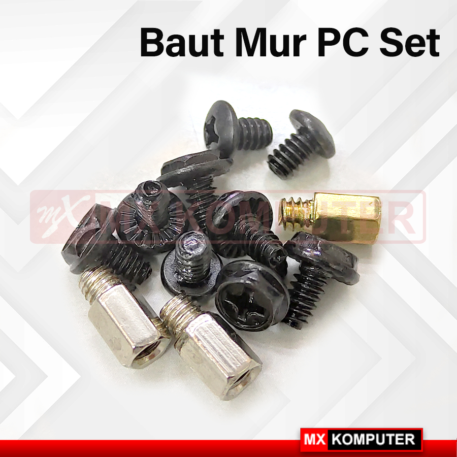 Jual Baut Mur Komputer PC Set Screw CPU Rakitan Casing Scrup | Shopee ...