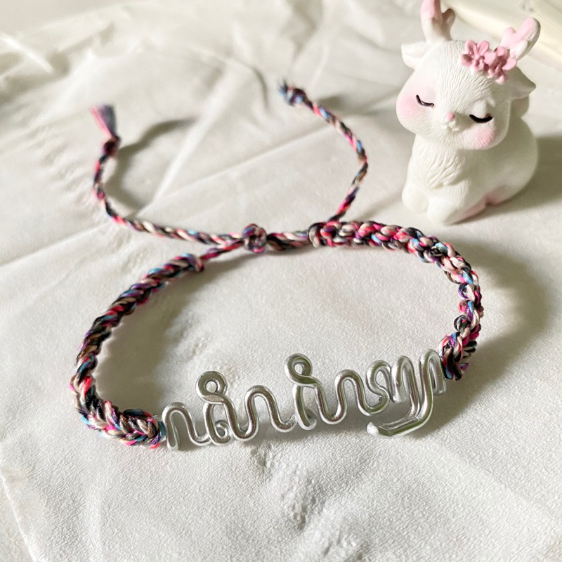 Jual Salmahar - GELANG AKSARA TALI RAJUT | Shopee Indonesia