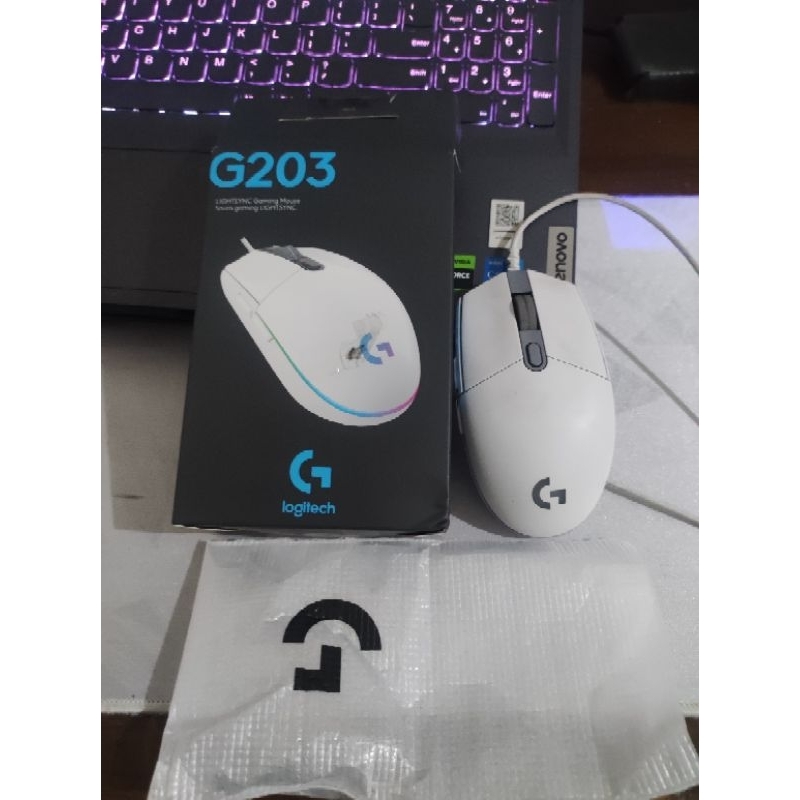 Jual Logitech G203 Lightsync Second Mulus | Shopee Indonesia