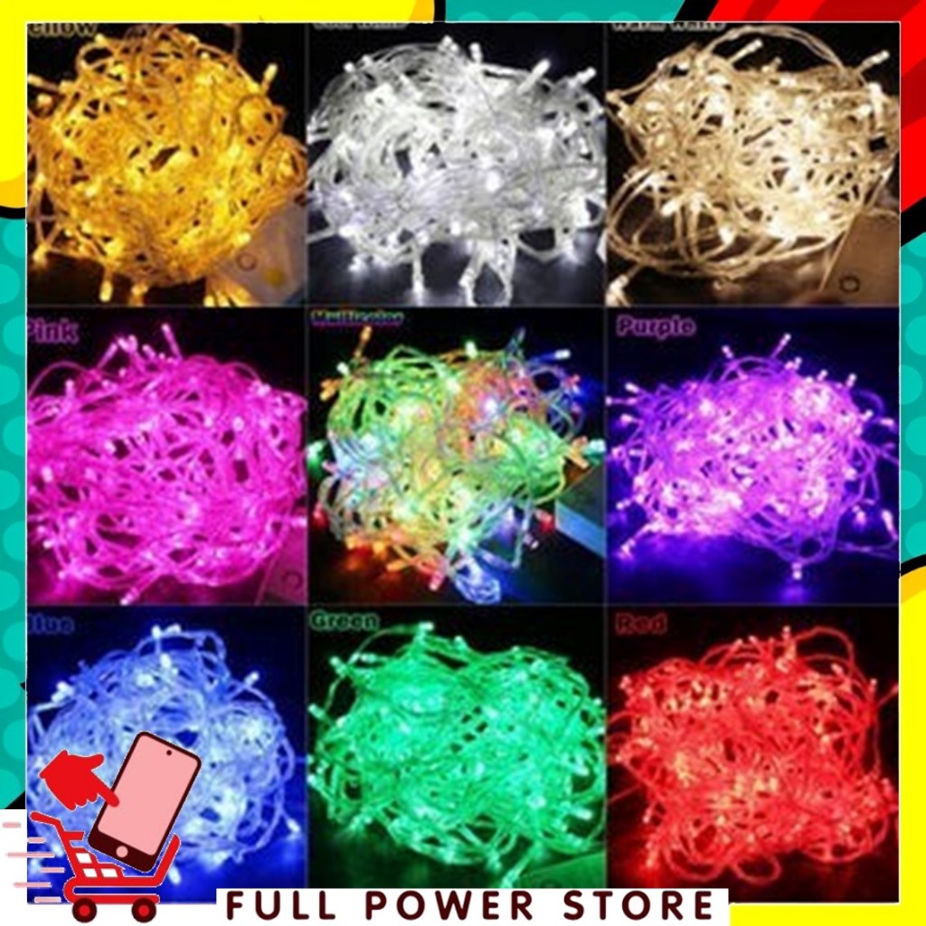 Jual FPS Lampu Tumbler Lampu Hias Natal Lampu Tumblr 10 Meter 50 Led ...