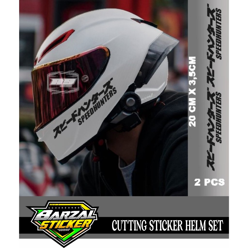 Jual STIKER HELM - CUTTING STIKER SPEED HUNTERS SET UNTUK HELM (PREMIUM ...