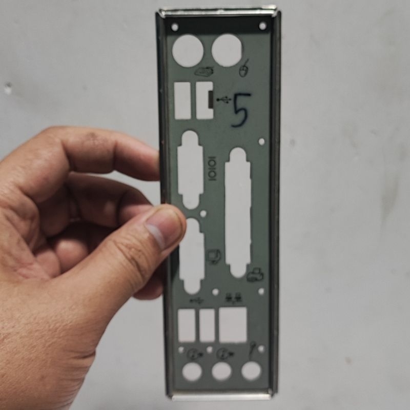 Jual Backpanel Back panel IO shield motherboard backplate mobo | Shopee ...