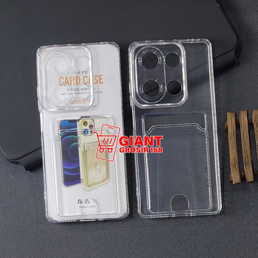 Jual Poco M6 Pro 4G Poco X6 5G Clear Card Slot Kartu Bening Case Poco ...
