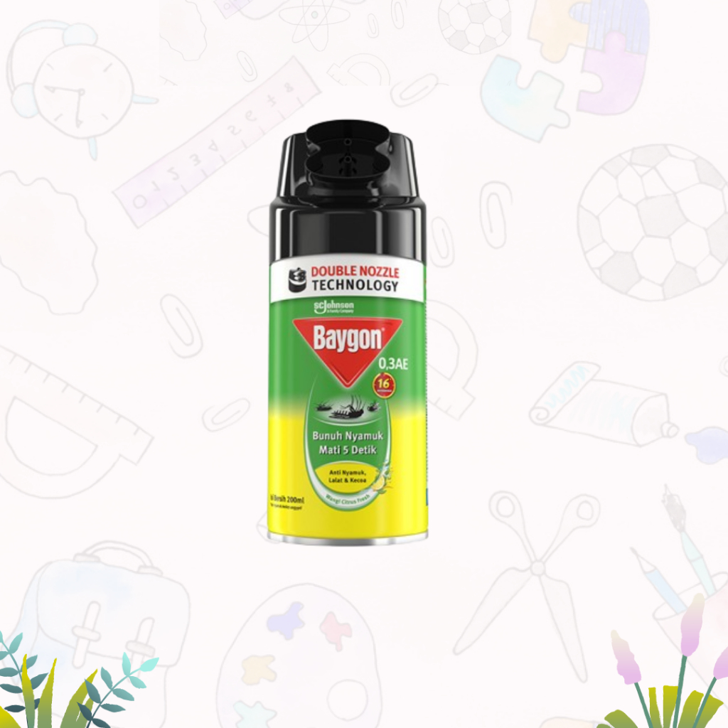Jual BAYGON FRESH CITRUS AEROSOL 200ML | Shopee Indonesia
