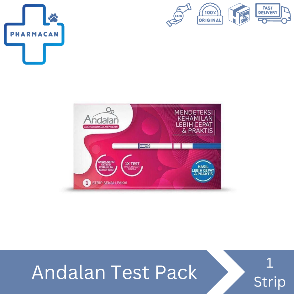 Jual Andalan Test Pack - Tespek Kehamilan Andalan Alat Uji Kehamilan ...