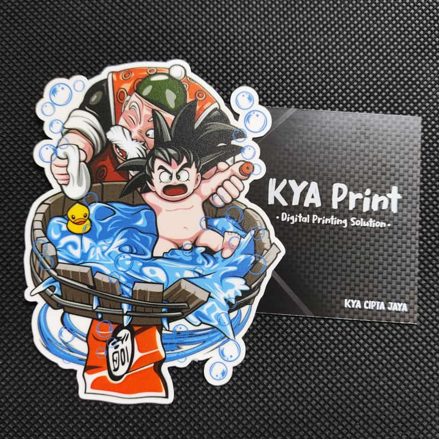 Jual Premium Sticker Master Roshi with Goku Dragon Ball Z | Shopee ...