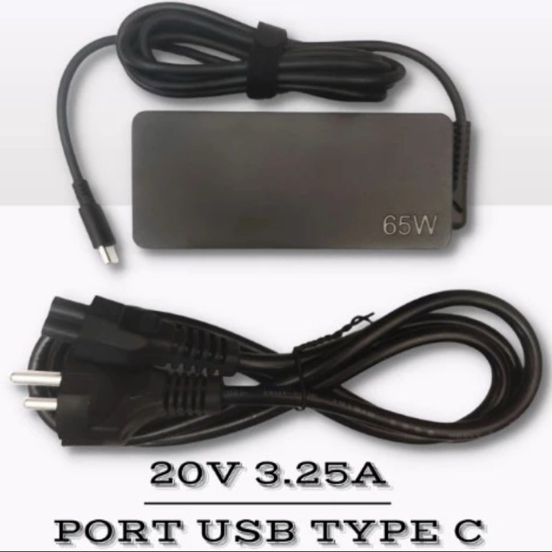 Jual Adaptor Charger Laptop Thinkpad X380 X390 E480 E490 E580 E590 E495 ...