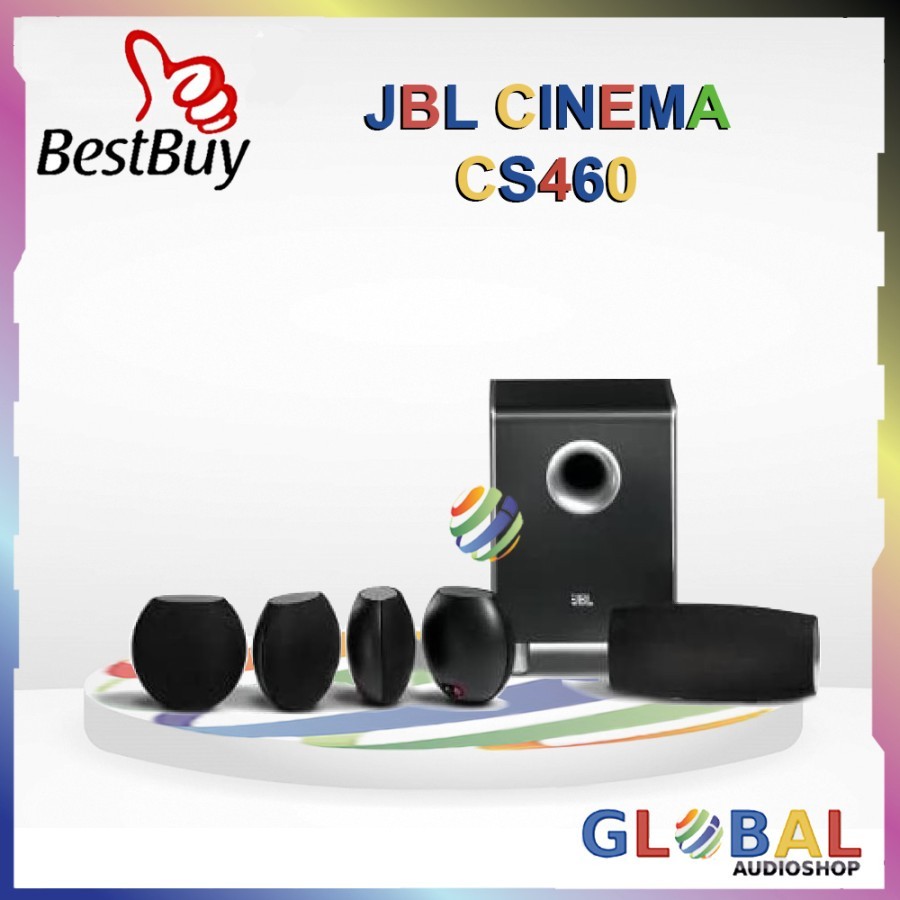 Jual Paket JBL CS460 Home Theatre 5.1 CS-460 Speaker System | Shopee ...