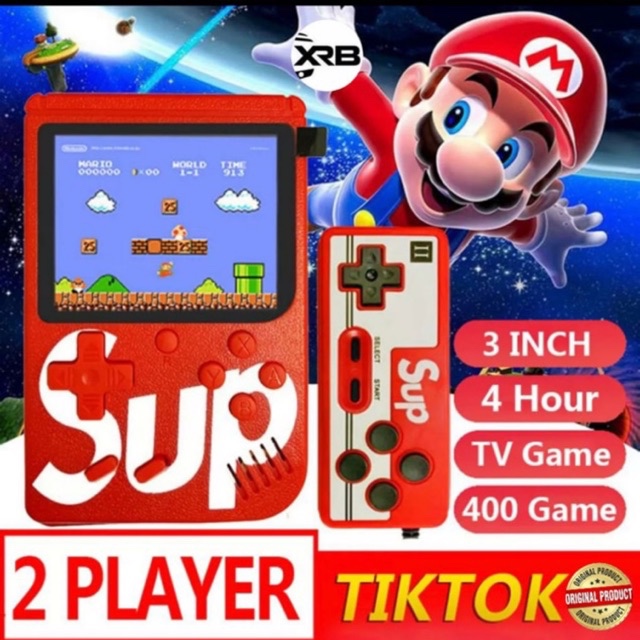 Jual JIMBOT MARIO BROSS GAMEBOY 2in1 GAMEBOY catro 400 IN 1 8 BIT SUP ...