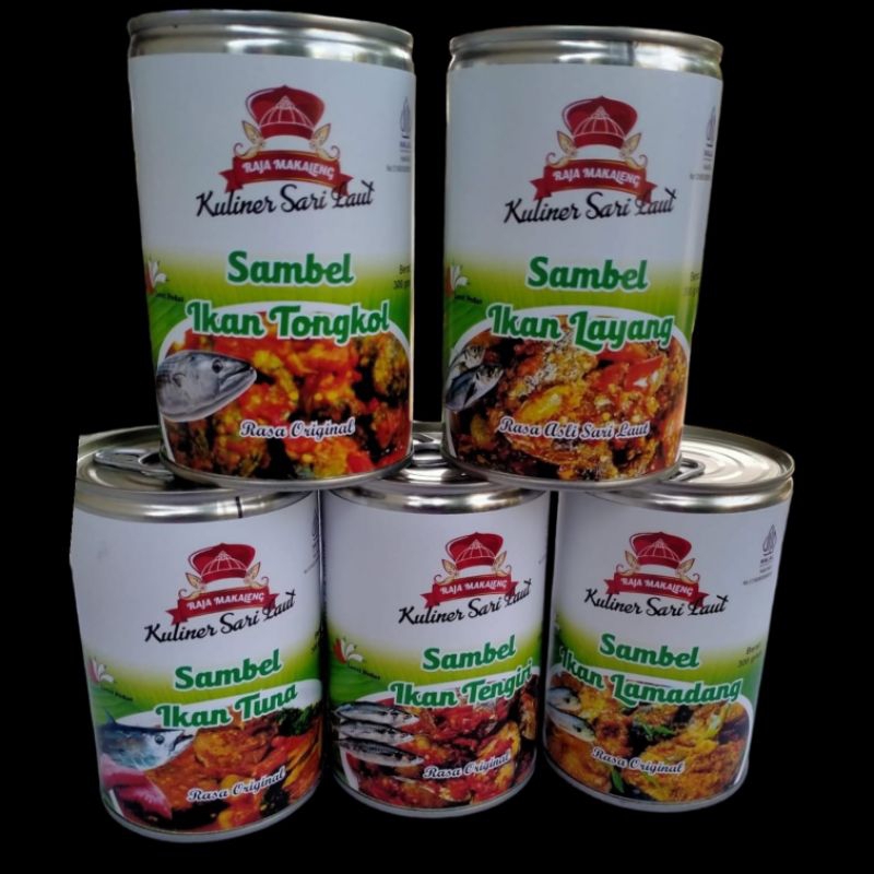 Jual Kuliner Sari Laut Sambal Ikan Raja Makaleng aneka olahan ikan laut ...