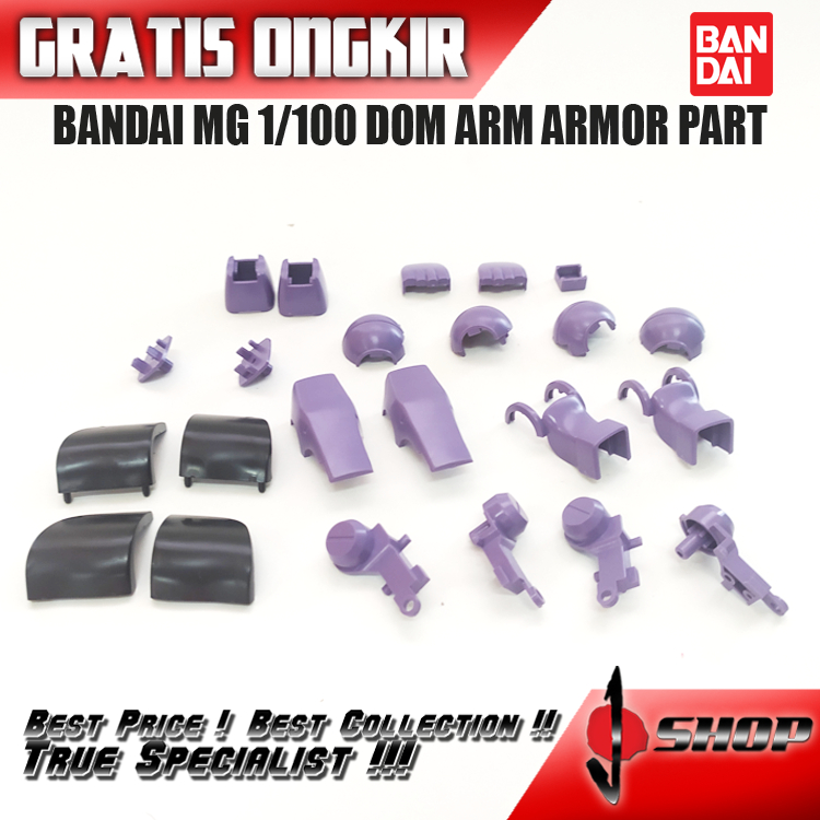 Jual BANDAI MG 1/100 DOM ARM ARMOR PART MG922 | Shopee Indonesia
