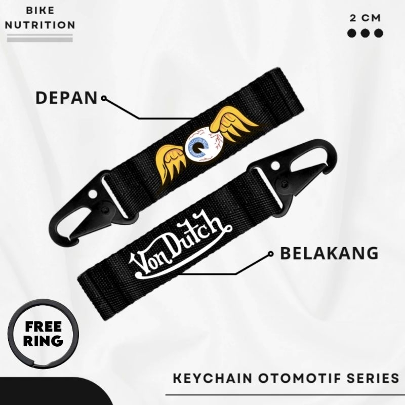 Jual GANTUNGAN KUNCI VONDUTCH KEYCHAIN VON DUTCH KEY CHAIN BAHAN ...