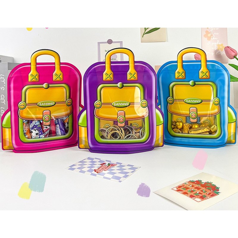 Jual Goodie Bag Ulang Tahun Plastik Bag Ziplock Model Ransel | Shopee ...
