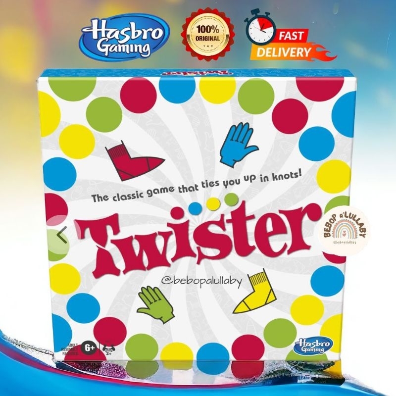 Jual TWISTER ORIGINAL HASBRO GAMING MAINAN FAMILY BOARD GAME KELUARGA ...