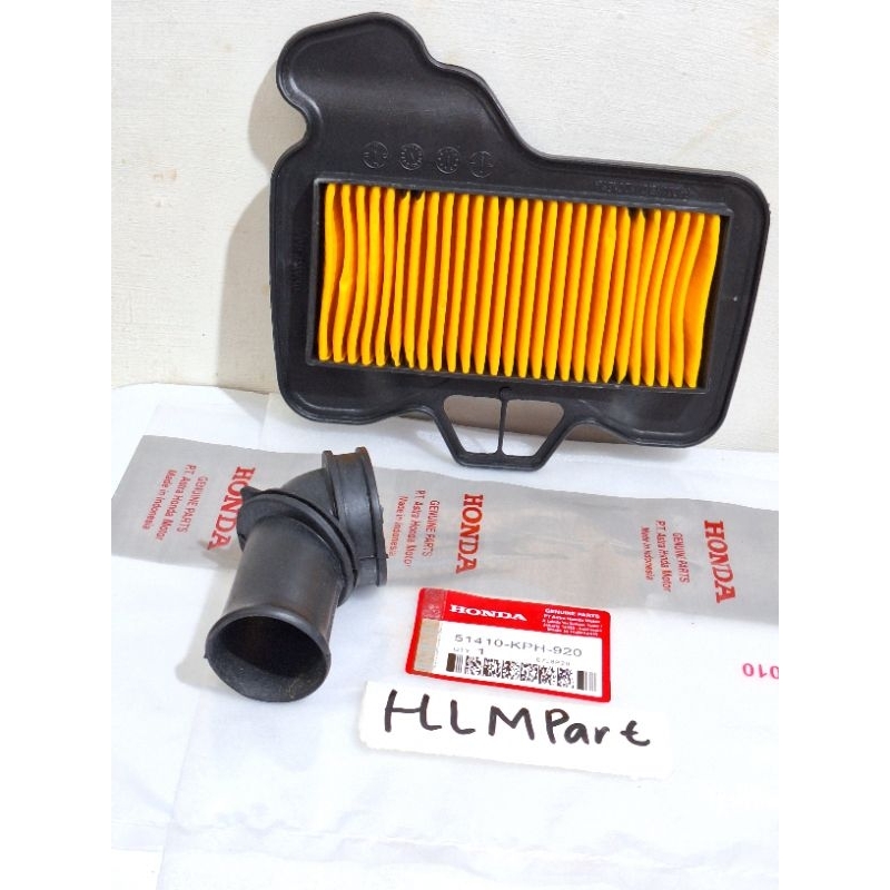 Jual Filter udara KPH plus karet filter honda Duora X 125 Karisma ...