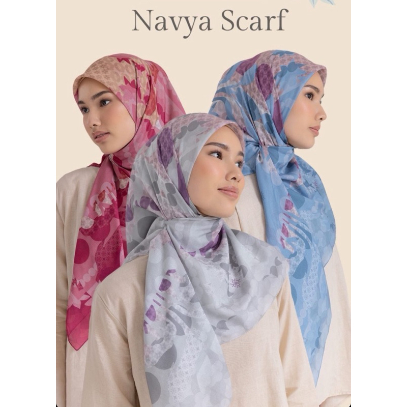 Jual NAVYA SCARF RIA MIRANDA, NEW ORIGINAL WITH BOX | Shopee Indonesia