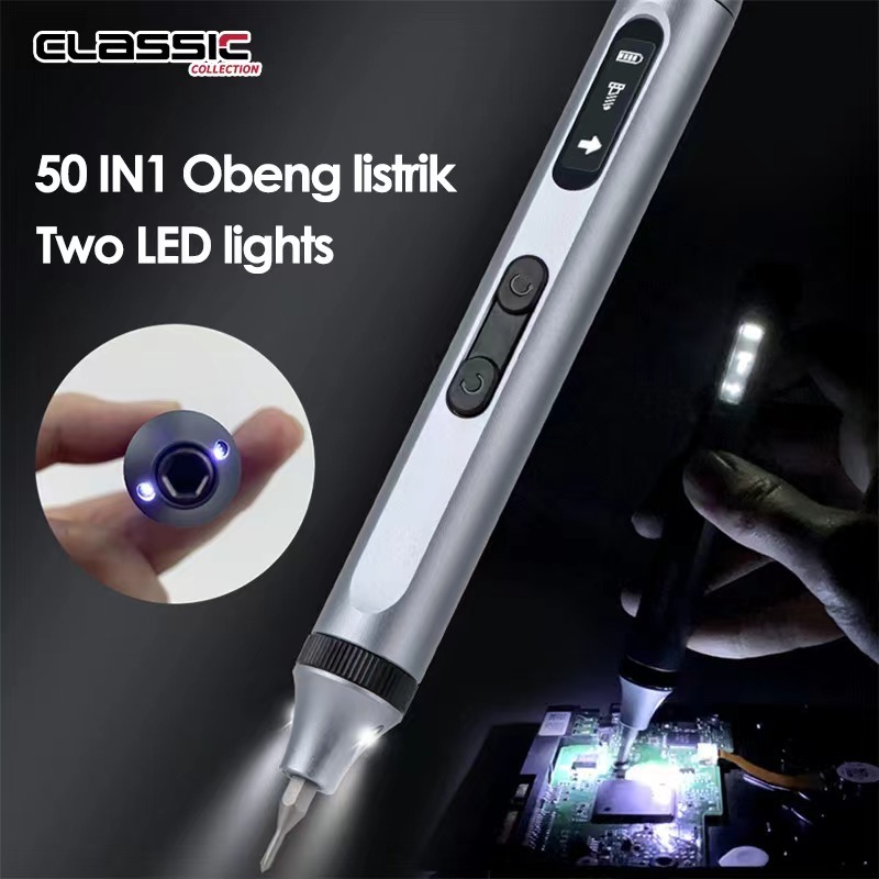 Jual Obeng Elektrik/50 In 1set Alat Listrik/Bor alat listrik Type-C ...
