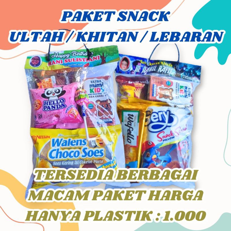 Jual Paket Snack Ulang Tahun / Lebaran /Khitan | Shopee Indonesia