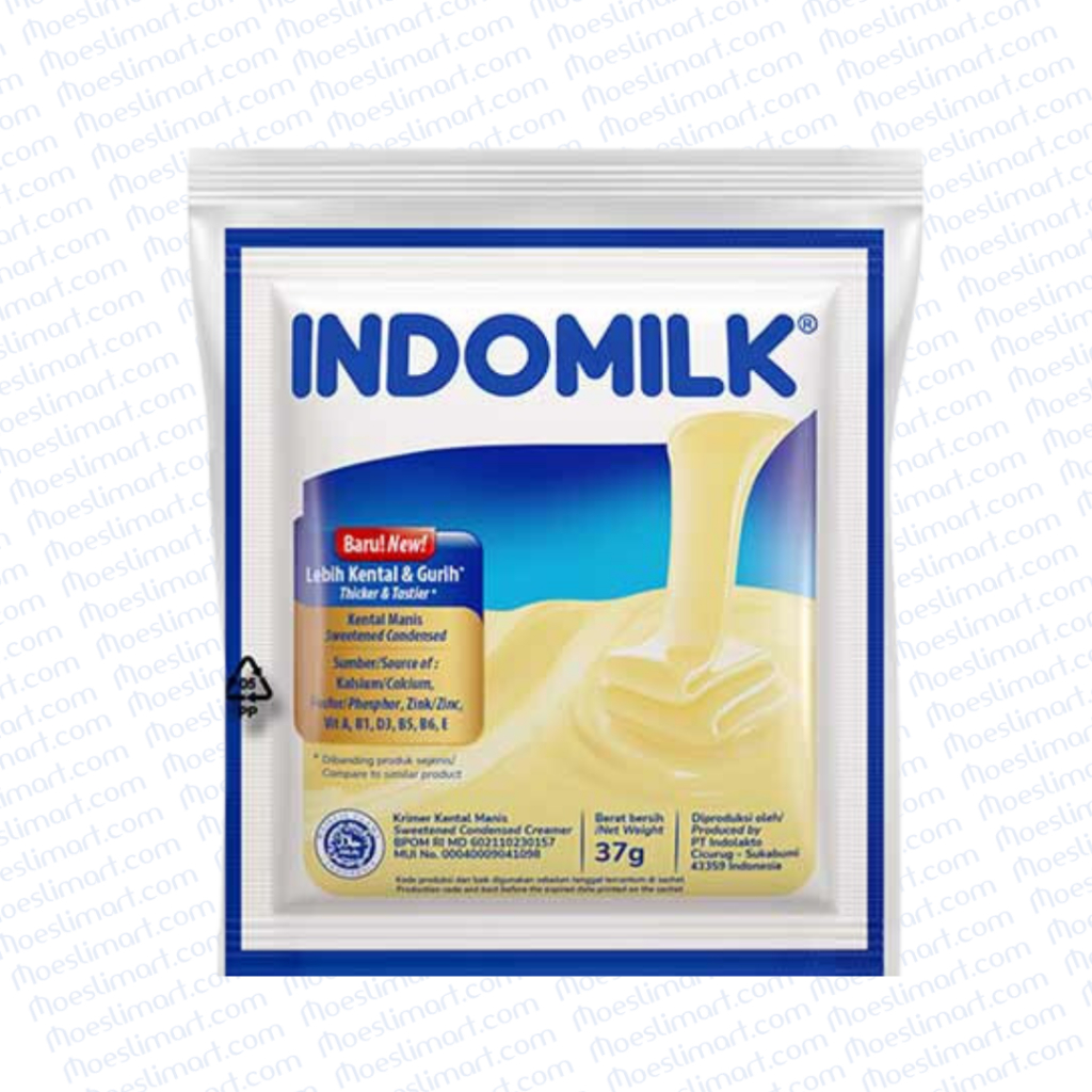Jual Indomilk Susu Kental Manis Putih Sachet 37 g | Shopee Indonesia
