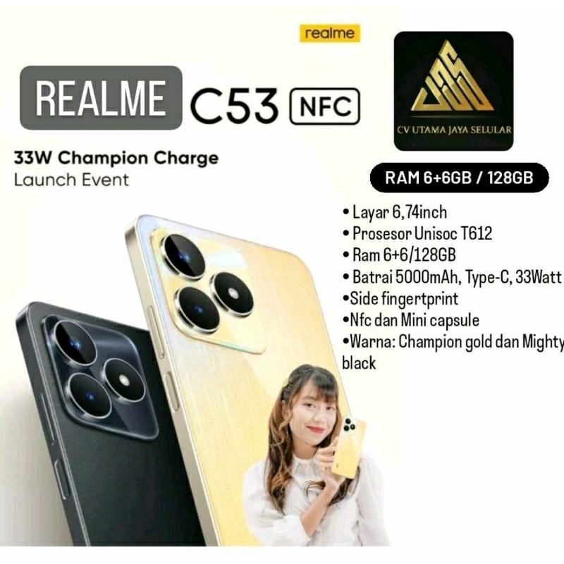Jual Realme C53 6+6/128GB (Garansi Resmi) | Shopee Indonesia