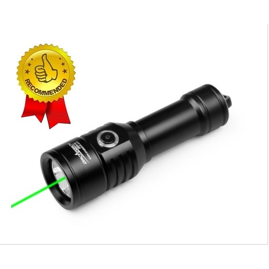 Jual Senter Selam Pointer Scuba Diving Orca Torch D570 GL Laser 1000 ...