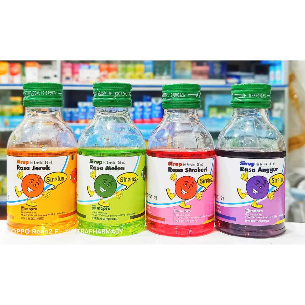 Jual 𝐒𝐢𝐫𝐩𝐥𝐮𝐬 𝐒𝐢𝐫𝐮𝐩 100ML - Pemanis Obat Anak | Shopee Indonesia