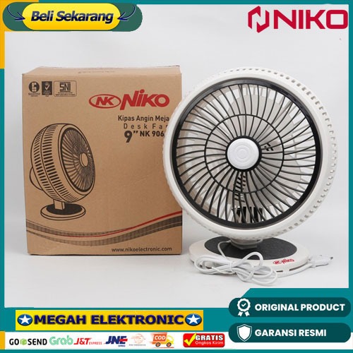 Jual NIKO KIPAS ANGIN MEJA/DESK FAN 9" NK-906A PROMO SUPER MURAH ...