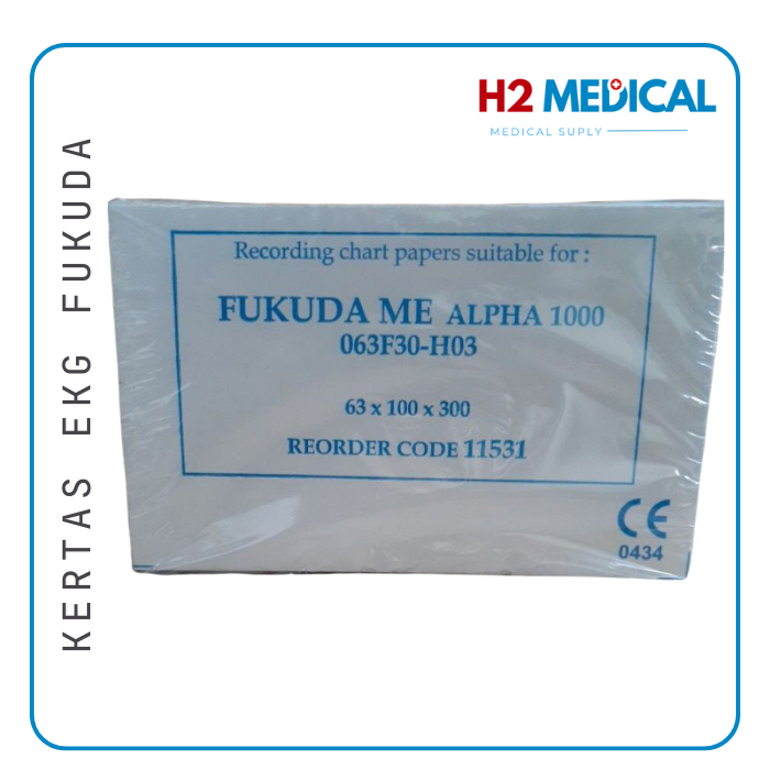 Jual Kertas EKG Fukuda ME ALPHA 1000 63x100x300 | Shopee Indonesia