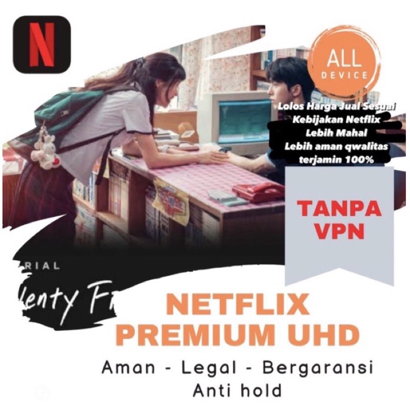 Jual NETFLIXX PREMIUM SHARING PRIVATE ANTI HOLD GARANSI MURAH | Shopee Indonesia