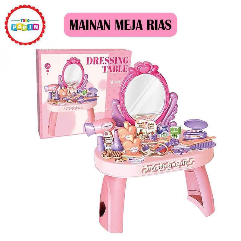 Jual TokoPapin Mainan Anak Meja Rias Dressing Table Make Up Salon ...