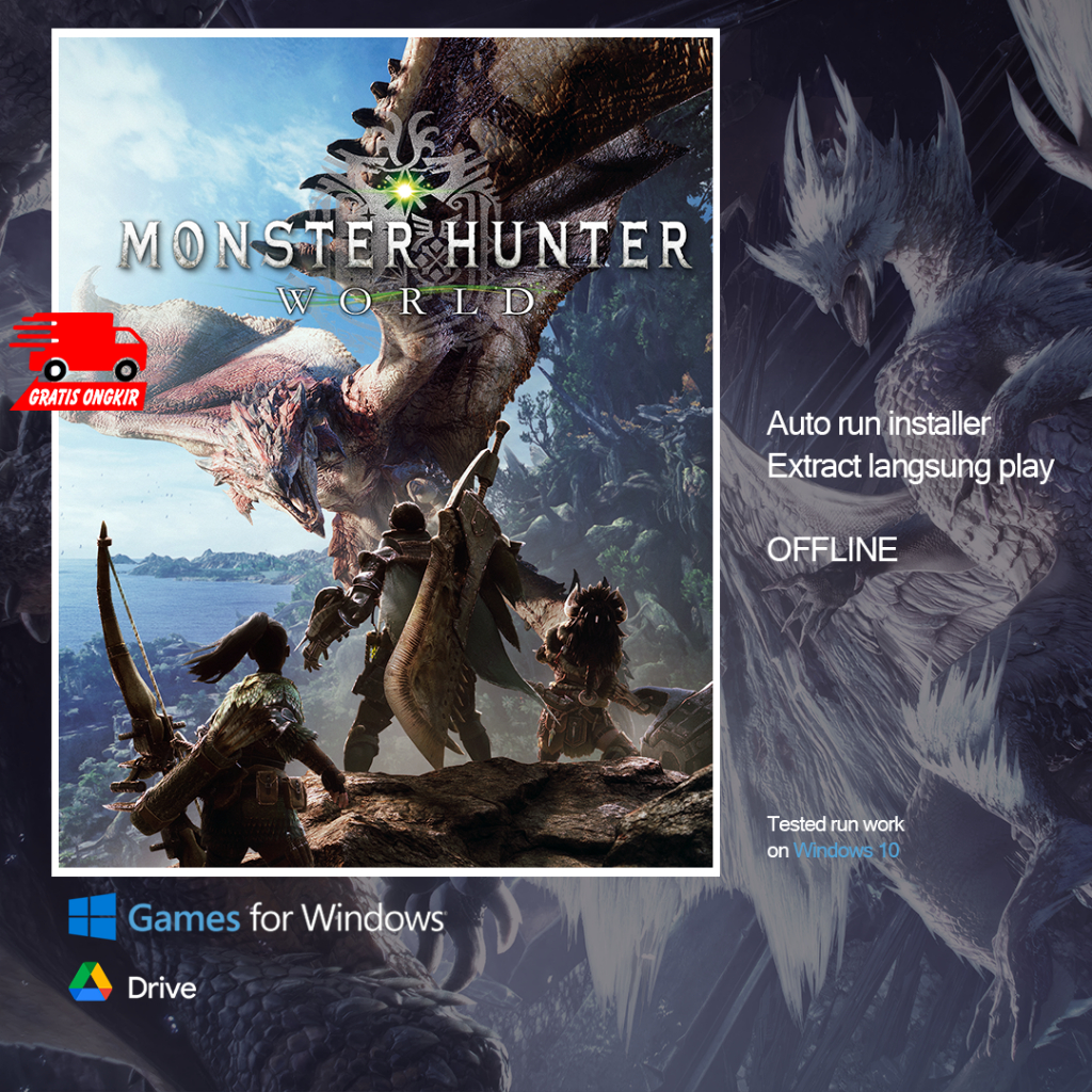 Jual Monster Hunter World Deluxe Edition + Iceborn - Game PC Adventure RPG Action | Shopee Indonesia