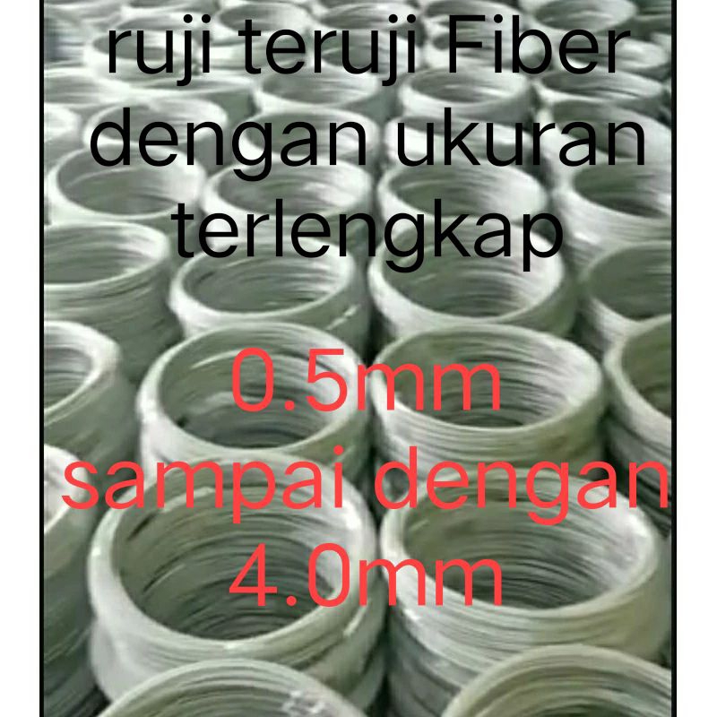 Jual {KUALITAS TERJAMIN}️RUJI-JERUJI FIBER PUTIH SUSU DENGAN UKURAN ...