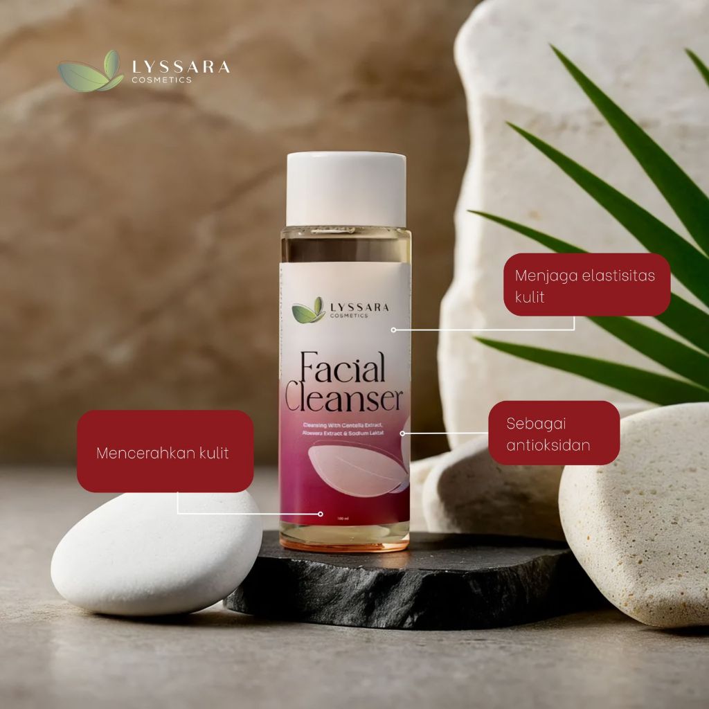 Jual FACIAL CLEANSER by Lyssara Cosmetics | Face Cleanser | Cleansing ...