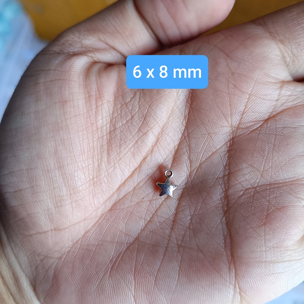 Jual 1 pcs Charm Aksesoris Besi - SERI BINTANG STAR | Shopee Indonesia