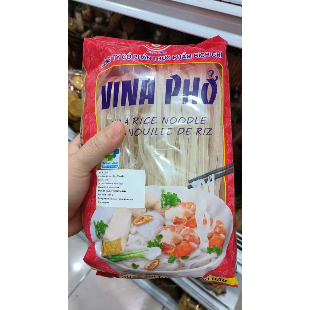 Jual Vina Pho Rice Noodle | Kwetiaw Vietnam 400gr | Shopee Indonesia