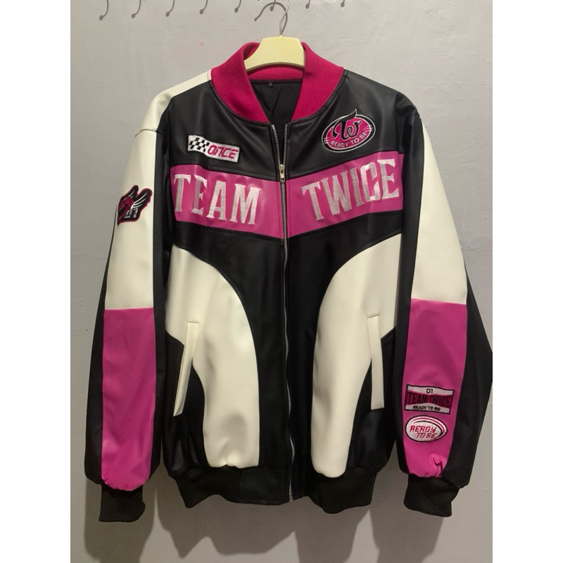 Jual Twice Racer Jacket hallyu project | Shopee Indonesia
