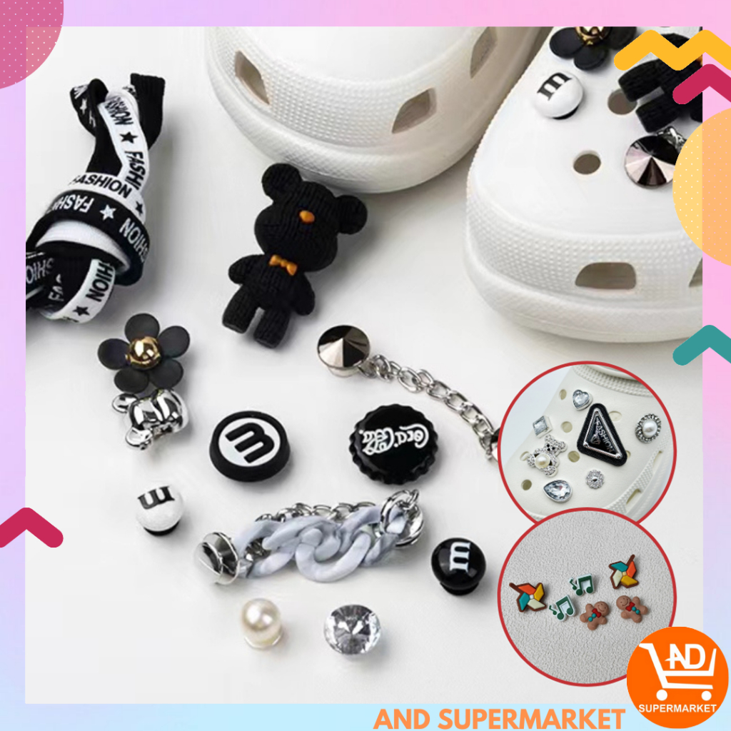 Jual Pin Sandal Hiasan Sandal Aksesoris Lucu Sepatu Sandal Crocs Shoe ...