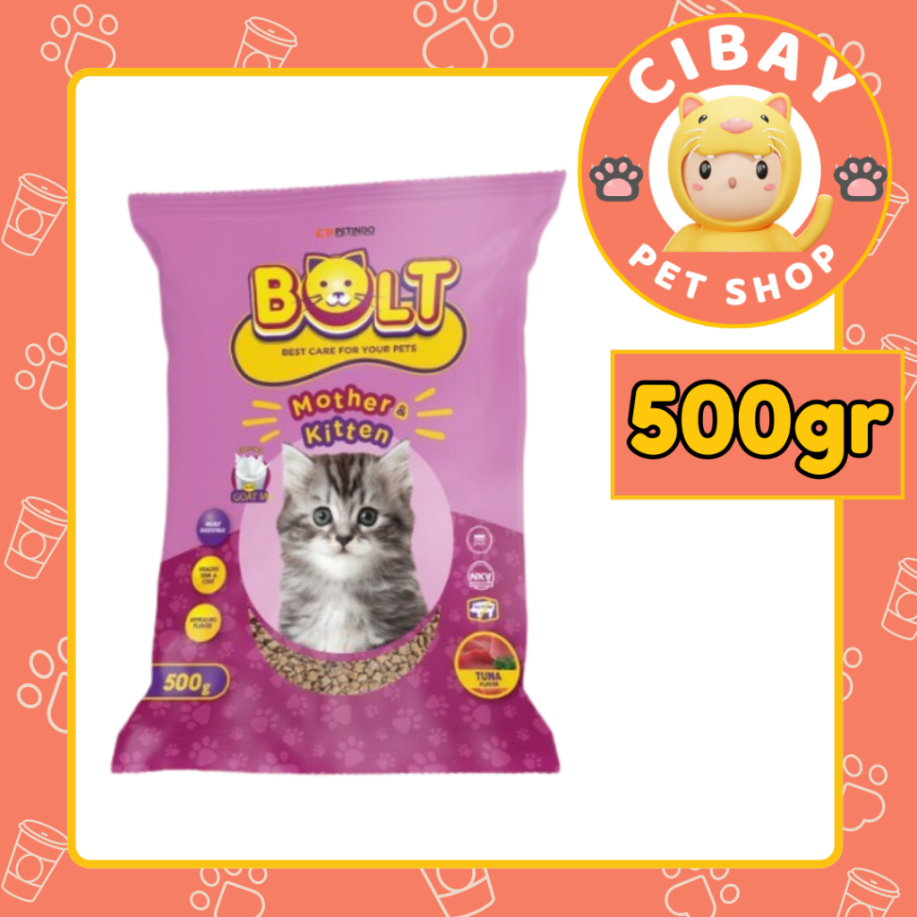 Jual Bolt cat mother kitten 500gr makanan kucing - Mother tuna | Shopee ...