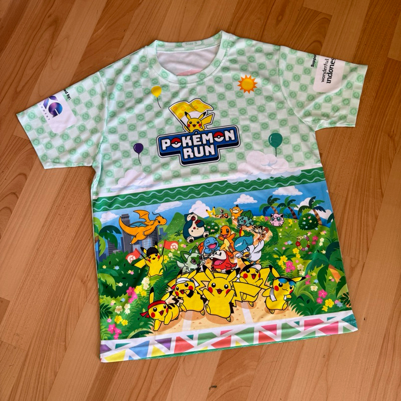 Jual Baju Kaos Jersey Pokemon Run Surabaya 2024 Dewasa Anak Kids ...