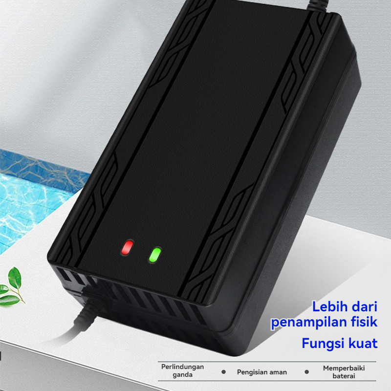 Jual 48V 12AH Charger Sepeda Listrik / Universal Charger Motor Listrik / Baterai Selis Scooter ...