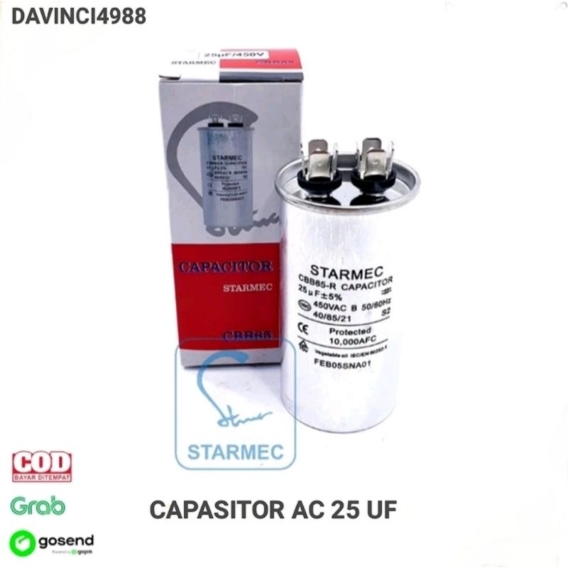 Jual CAPASITOR AC / KAPASITOR AC LENGKAP | Shopee Indonesia