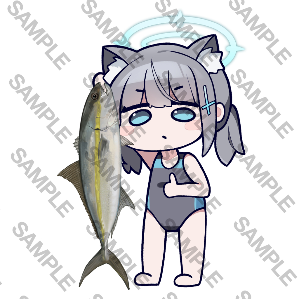 Jual Baju Shiroko Iwak yang ada di comifuro Blue Archive | Shopee Indonesia