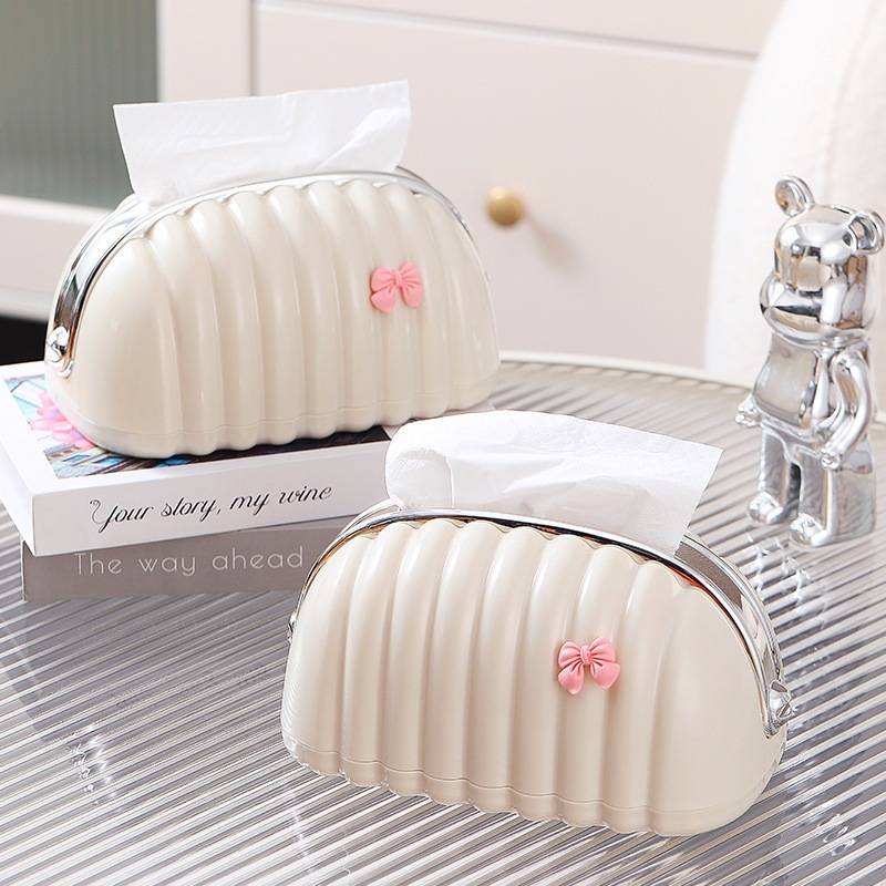 Jual Tempat Tisu Desain Mini Pouch Aesthetic Tissue Box Penyimpanan ...