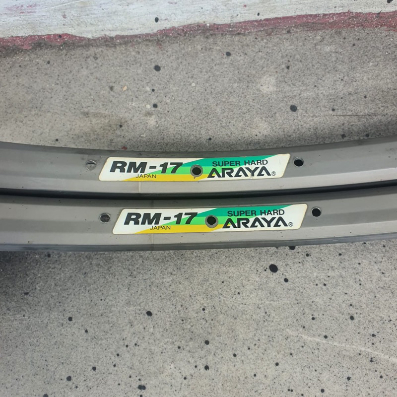 Jual RIMS VELG 26 ARAYA RM-17 RODA MTB VINTAGE RM17 JAPAN SUPER HARD ...