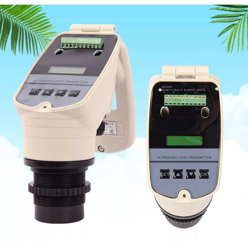 Jual Ultrasonic water level meter 4-20ma 0-5 meter | Shopee Indonesia