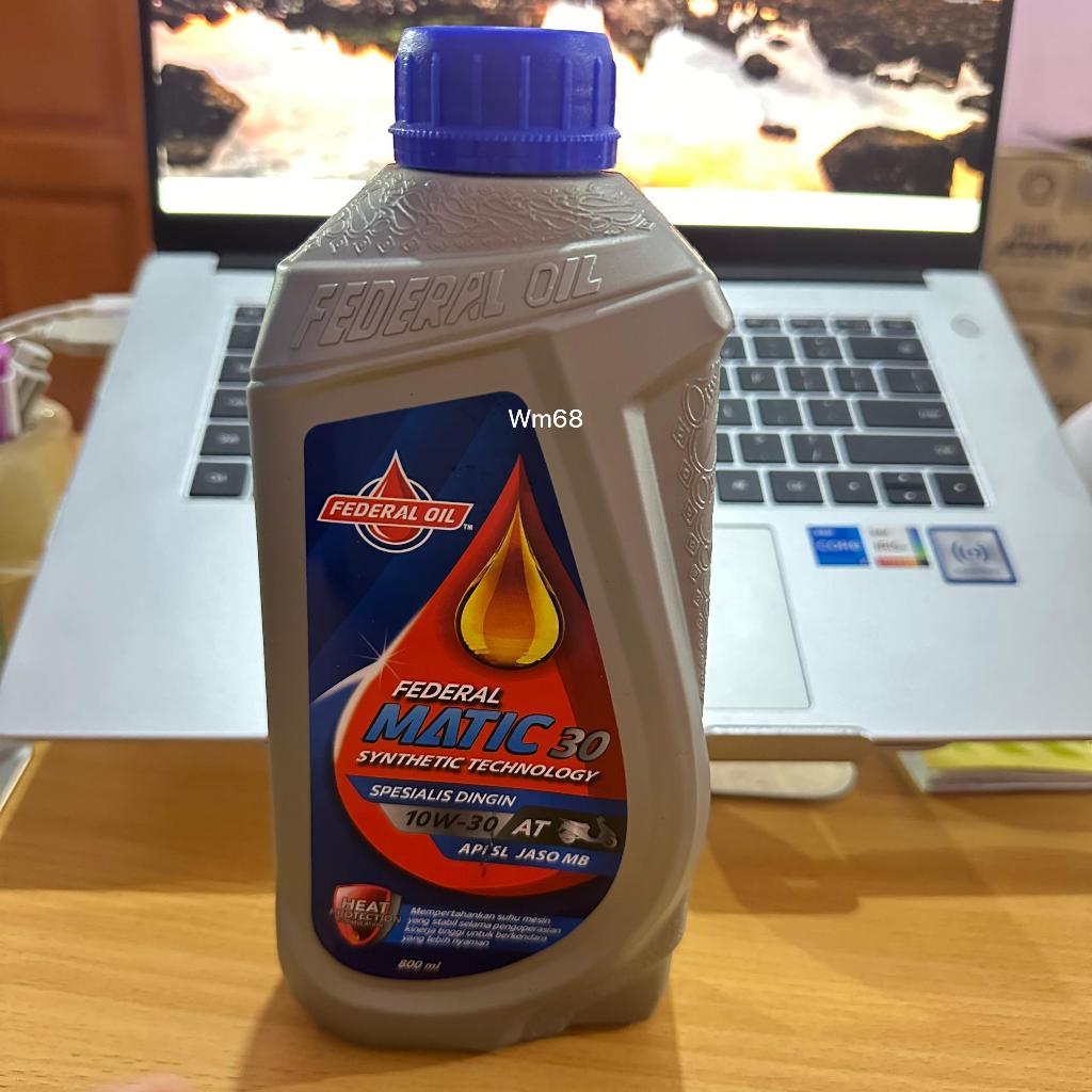 Jual oli federal metik botol abu 10w40 | Shopee Indonesia
