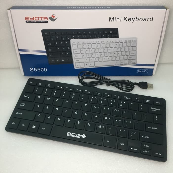 Jual Keyboard Mini EYOTA Black | Shopee Indonesia
