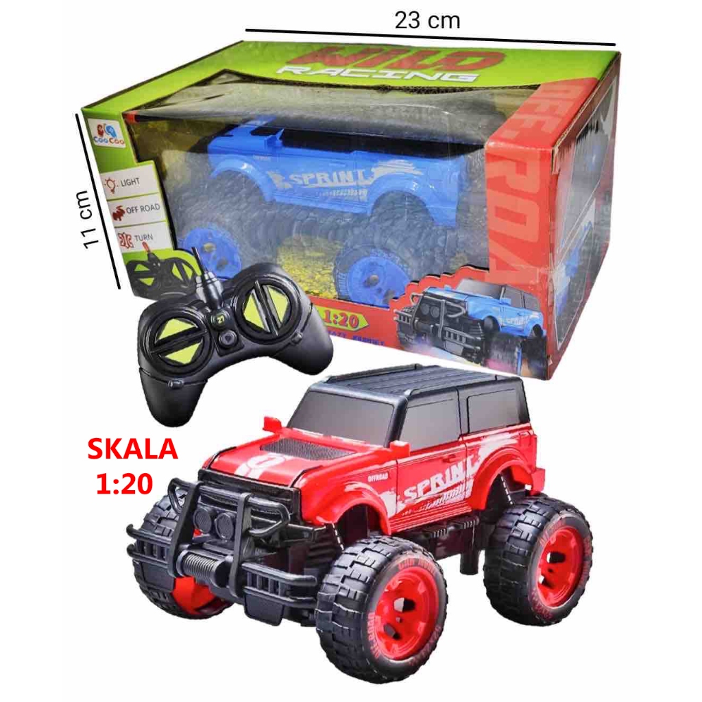 Jual MOBIL REMOTE CONTROL RC MONSTER CHARGE OFFROAD BATERAI CAS BATRAI ...