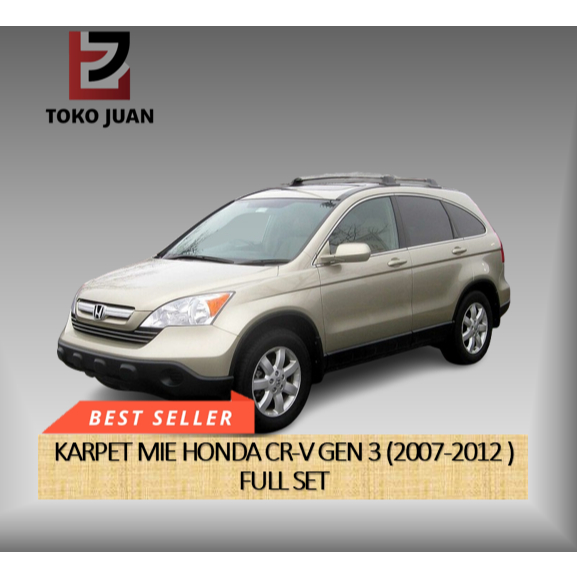 Jual Karpet mie crv gen 3 full set model karpet mobil honda cr-v gen 3 ...