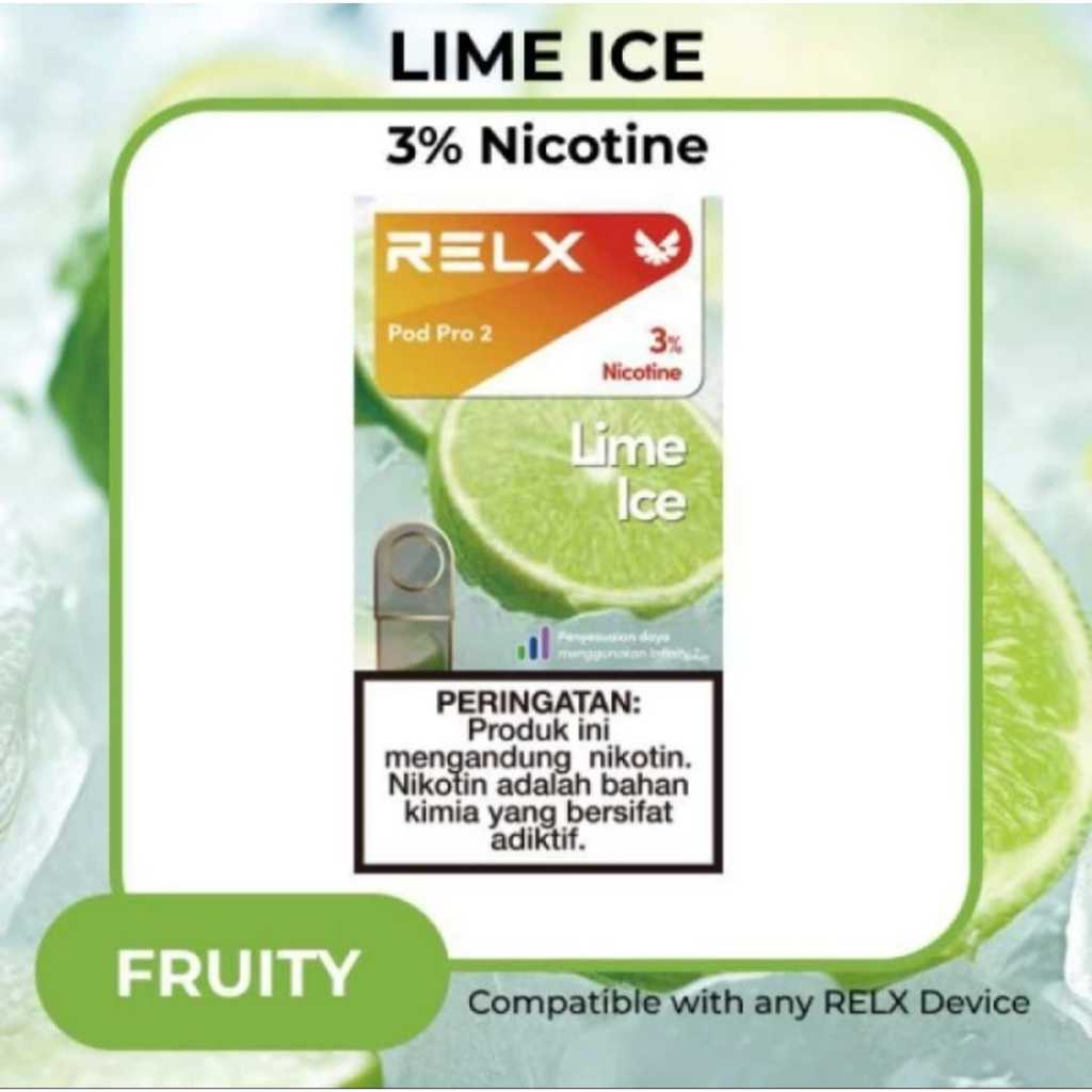 Jual RELX Pods Rasa Lime Ice | Shopee Indonesia